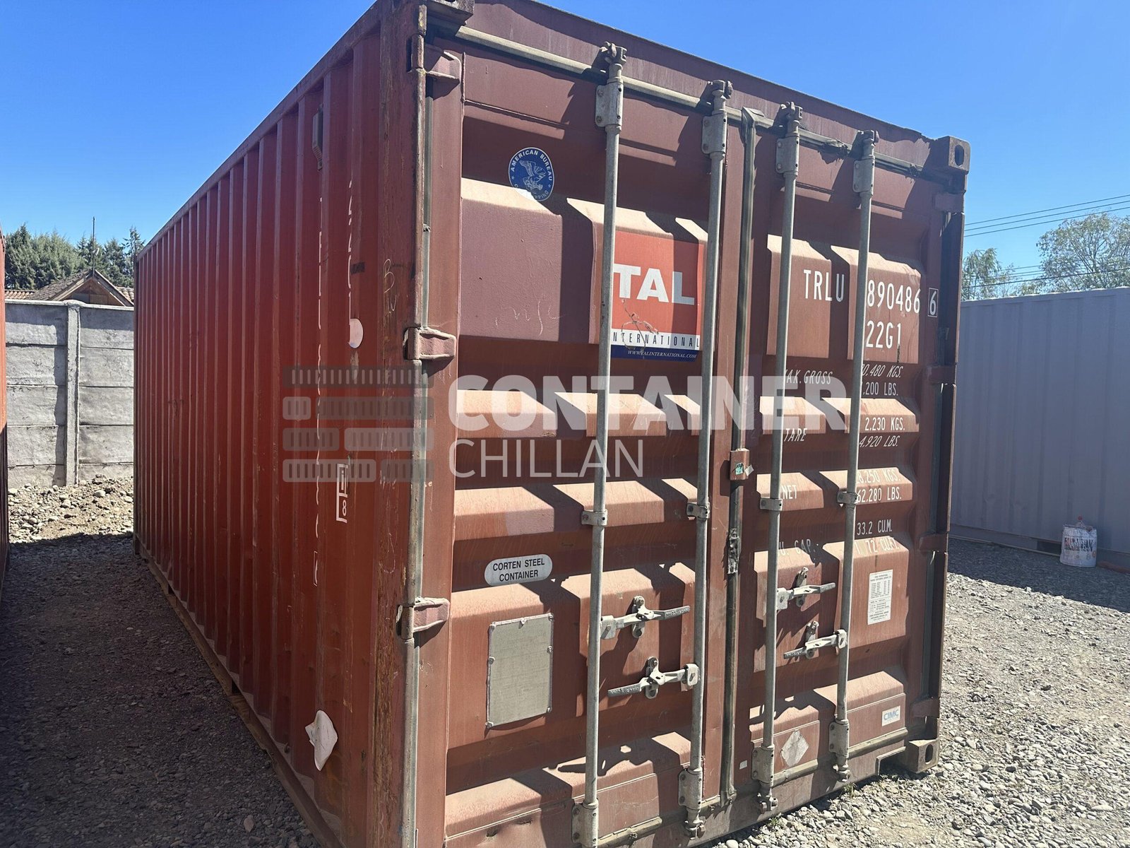 Bodega 20 pies entrega inmediata. | Container Chillán